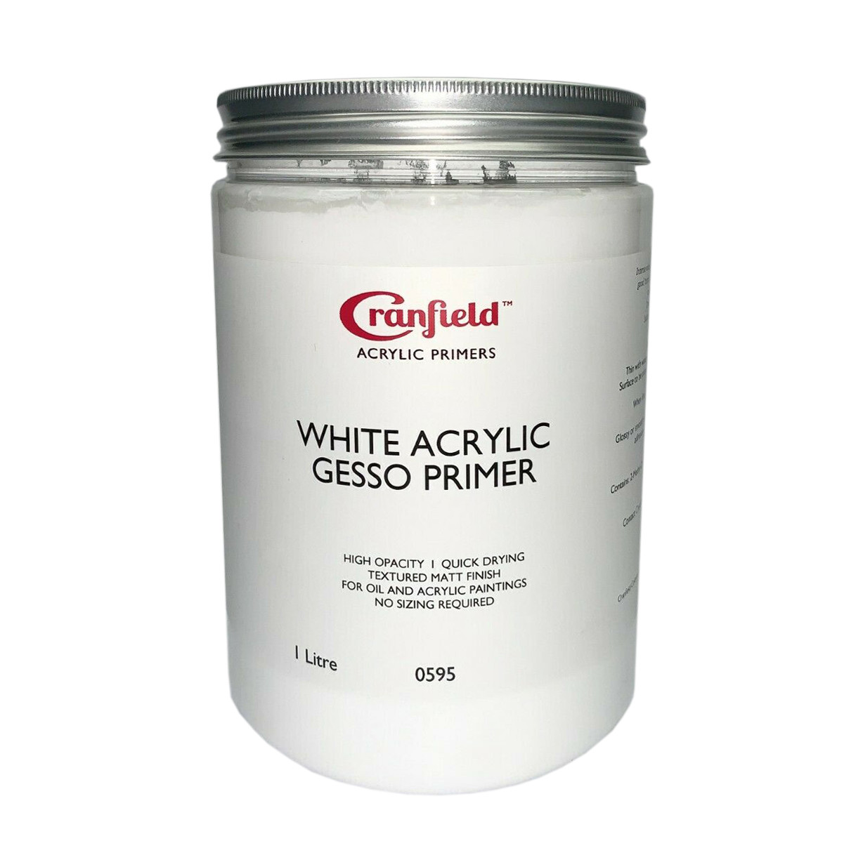 Cranfield Spectrum Acrylic Gesso Primer - Acrylic Primer - Primers ...