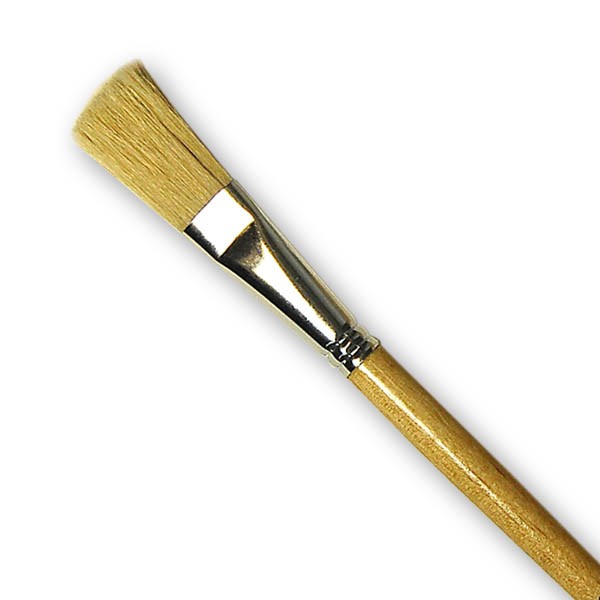 Brush Flat White Fitch Imported - Scenic Brushes - Brushes