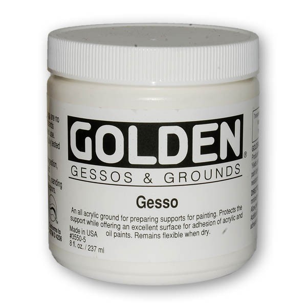 Golden Gesso - Acrylic Primer - Primers, Mediums & Varnishes